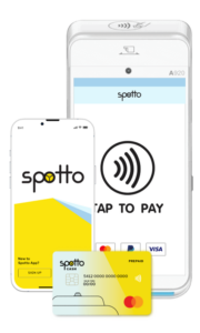 A mobile payment terminal designed with taxi drivers in mind - Spotto