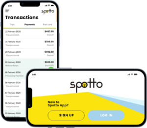 A mobile payment terminal designed with taxi drivers in mind - Spotto